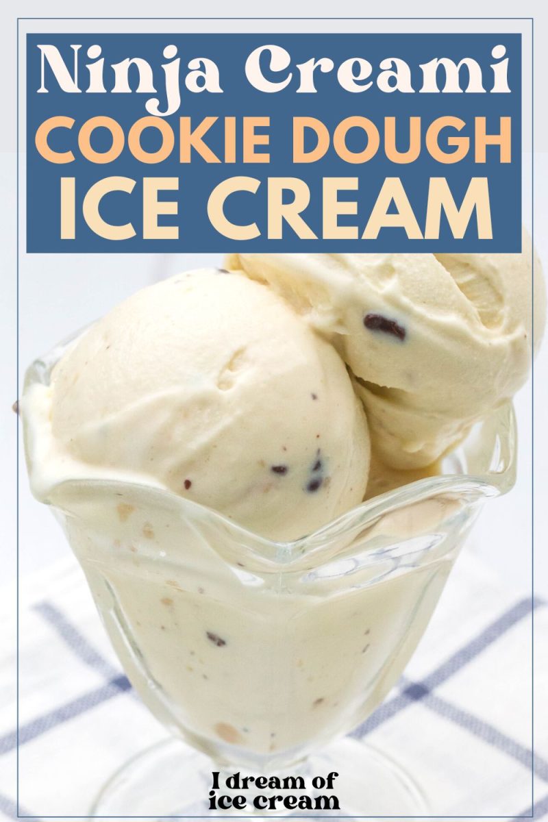 Ninja Creami Cookie Dough Ice Cream - I Dream of Ice Cream