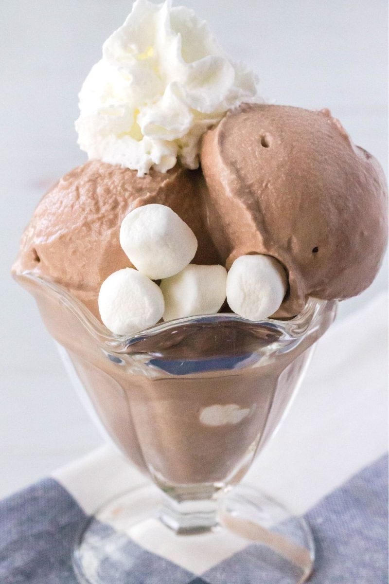 Ninja Creami Frozen Hot Chocolate Ice Cream - I Dream of Ice Cream