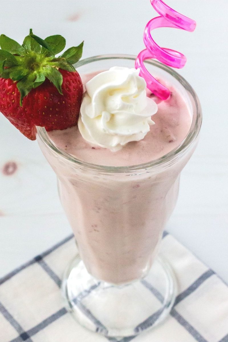 Ninja Creami Strawberry Milkshake - I Dream of Ice Cream