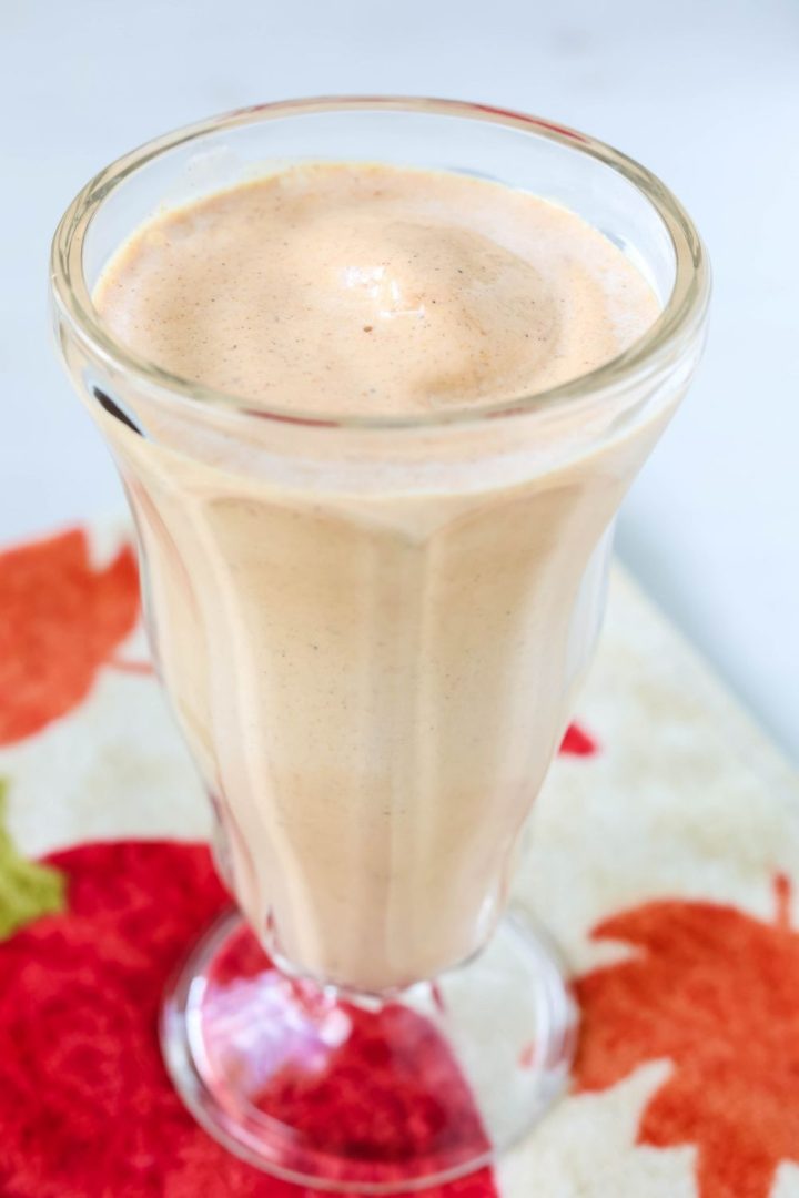 Ninja Creami Pumpkin Spice Milkshake - I Dream of Ice Cream