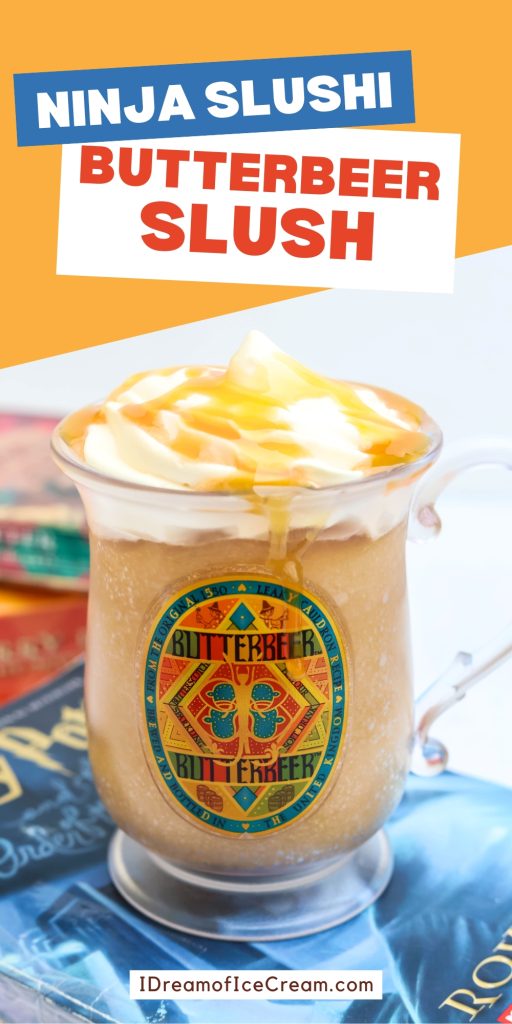 Ninja Slushi Butterbeer Slush - I Dream of Ice Cream