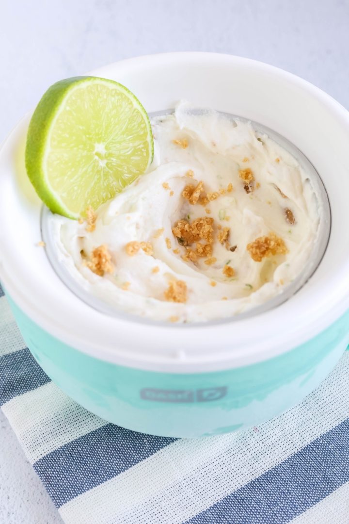 Dash My Mug Key Lime Pie Ice Cream - I Dream of Ice Cream