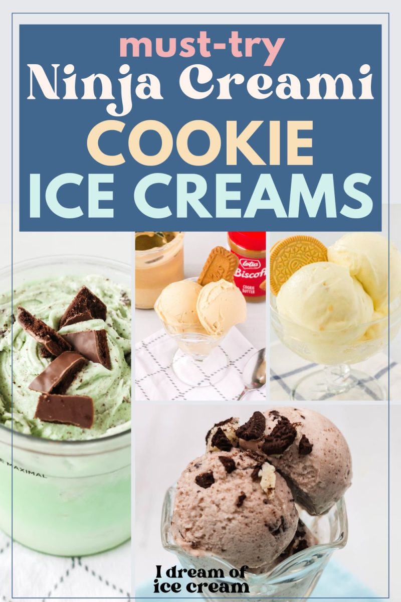 10 Delicious Ninja Creami Cookie Ice Cream Recipes - I Dream of Ice Cream